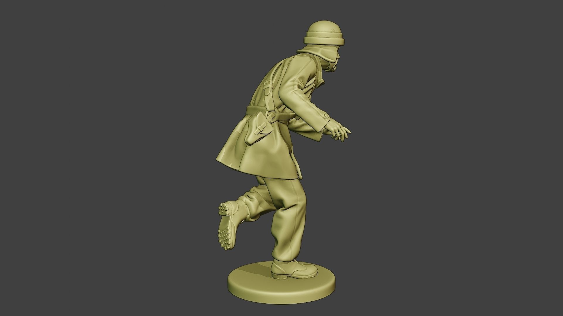 Italian Tank Crew Unit ww2 Run ITCU1 3D model 3D printable | CGTrader