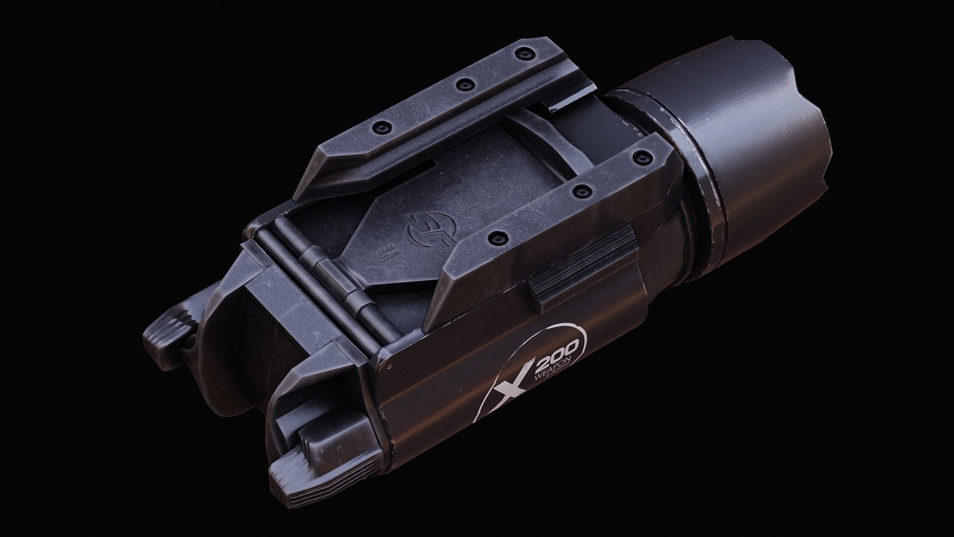 3D model Surefire X200 and Surefire 6P - Free Surefire 660 include VR ...