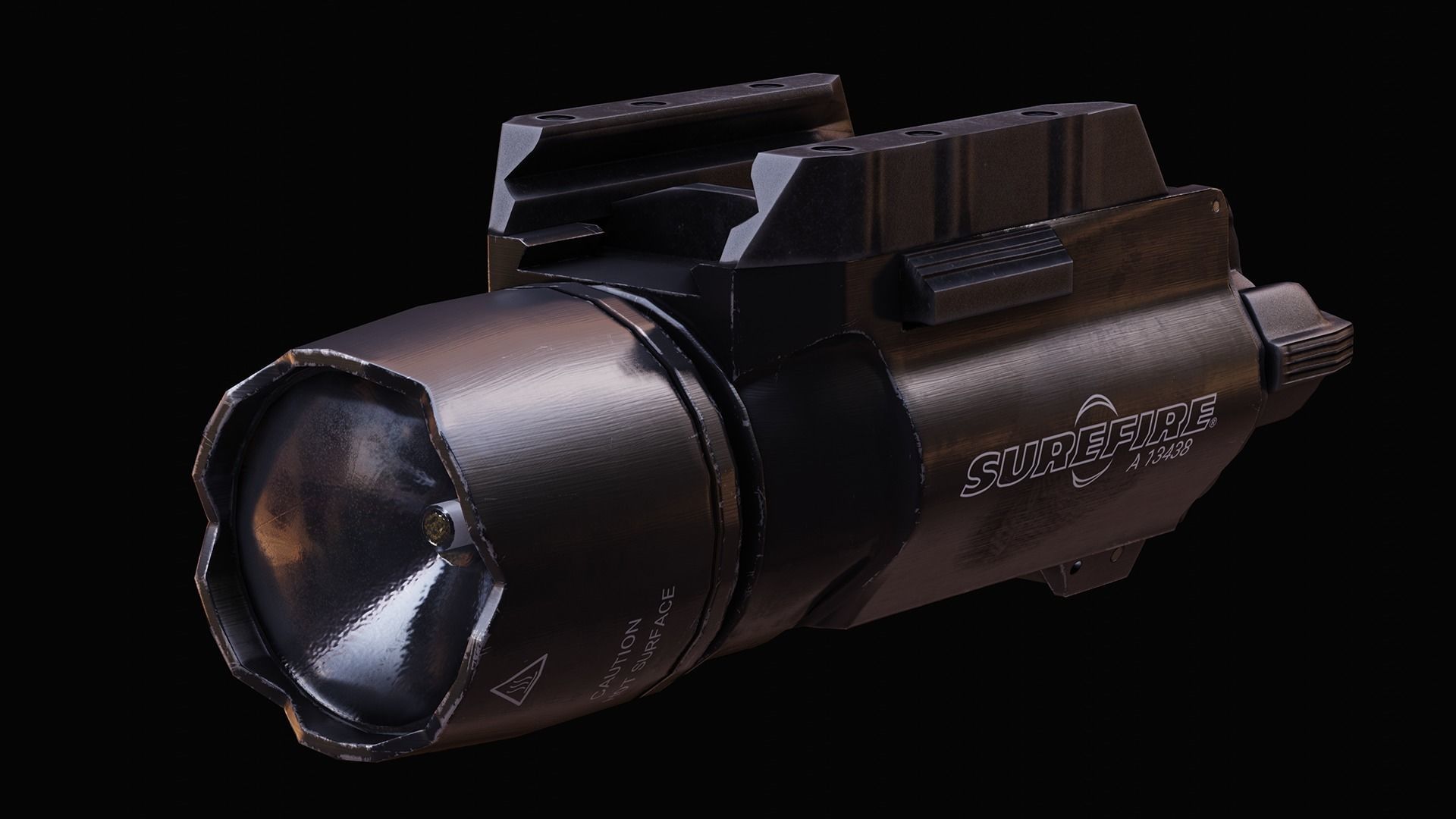 3D model Surefire X200 and Surefire 6P - Free Surefire 660 include VR ...