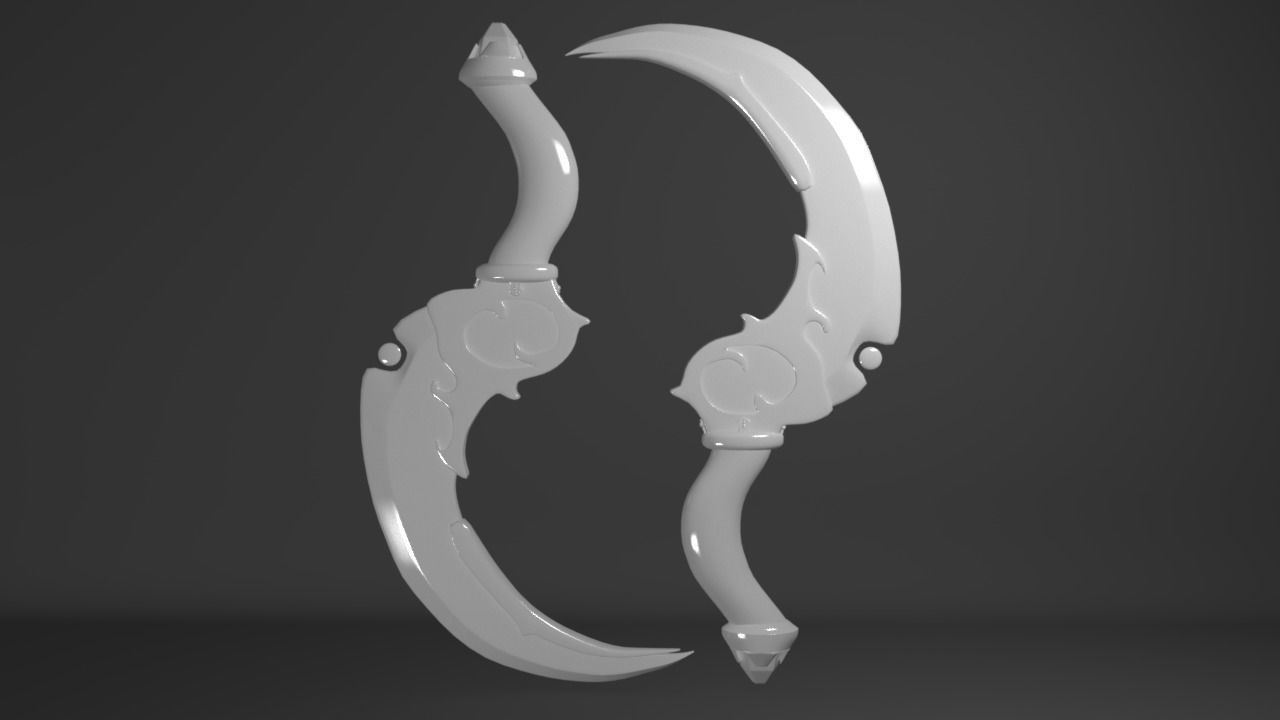 Exotic Blades 3D model free 3D model | CGTrader