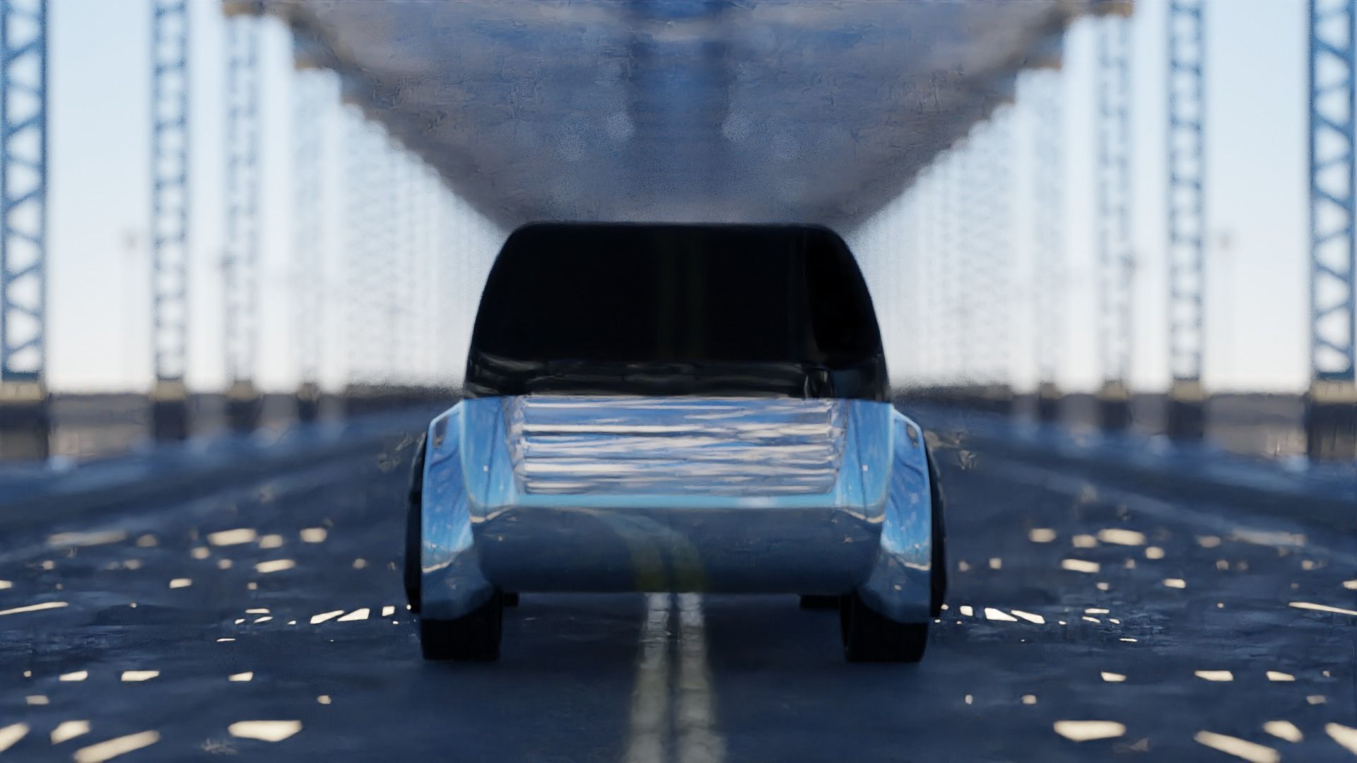 Autonomous Family Car 3D model | CGTrader