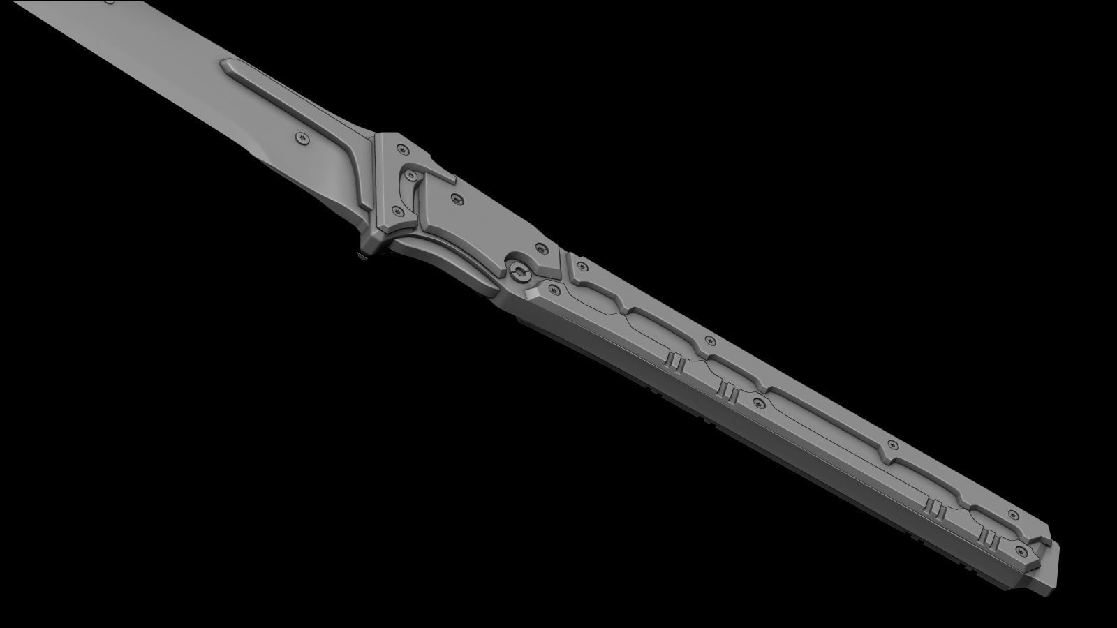 High-frequency Blade free 3D model | CGTrader