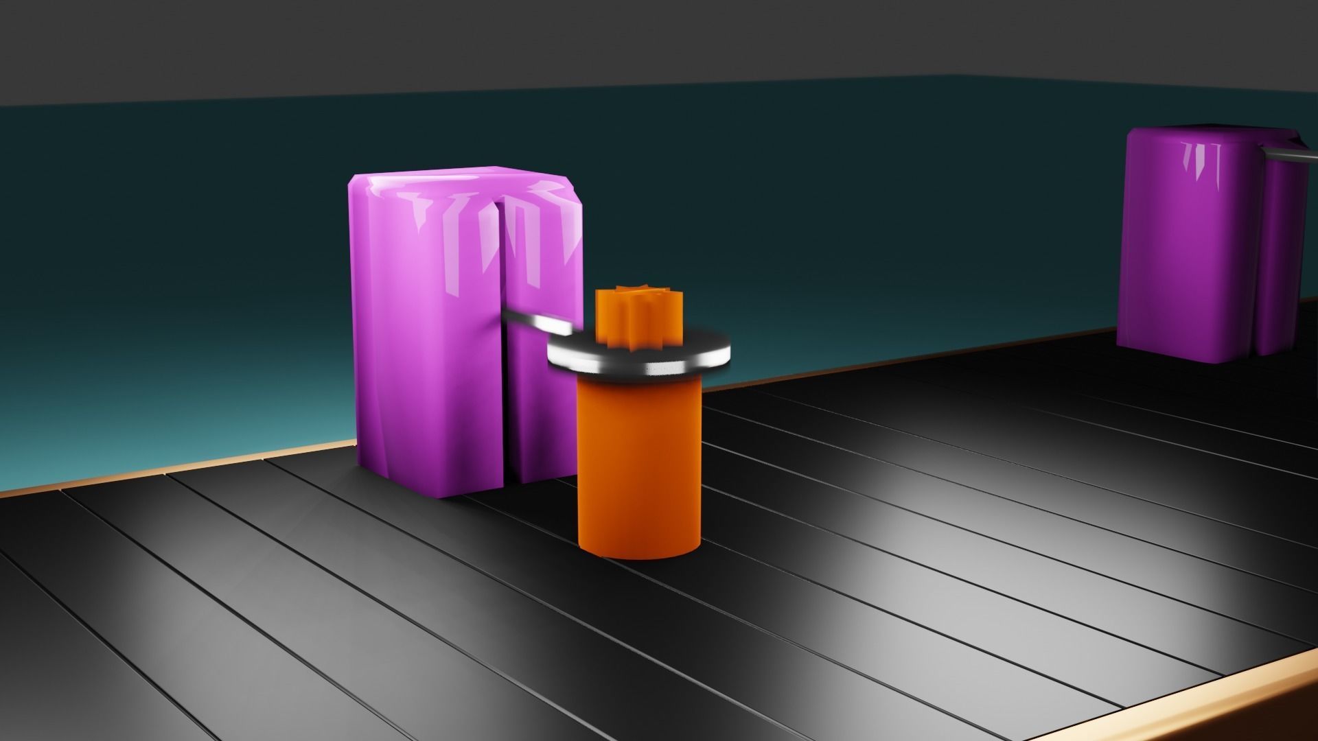 satisfying looping animation free VR / AR / low-poly 3D model animated ...