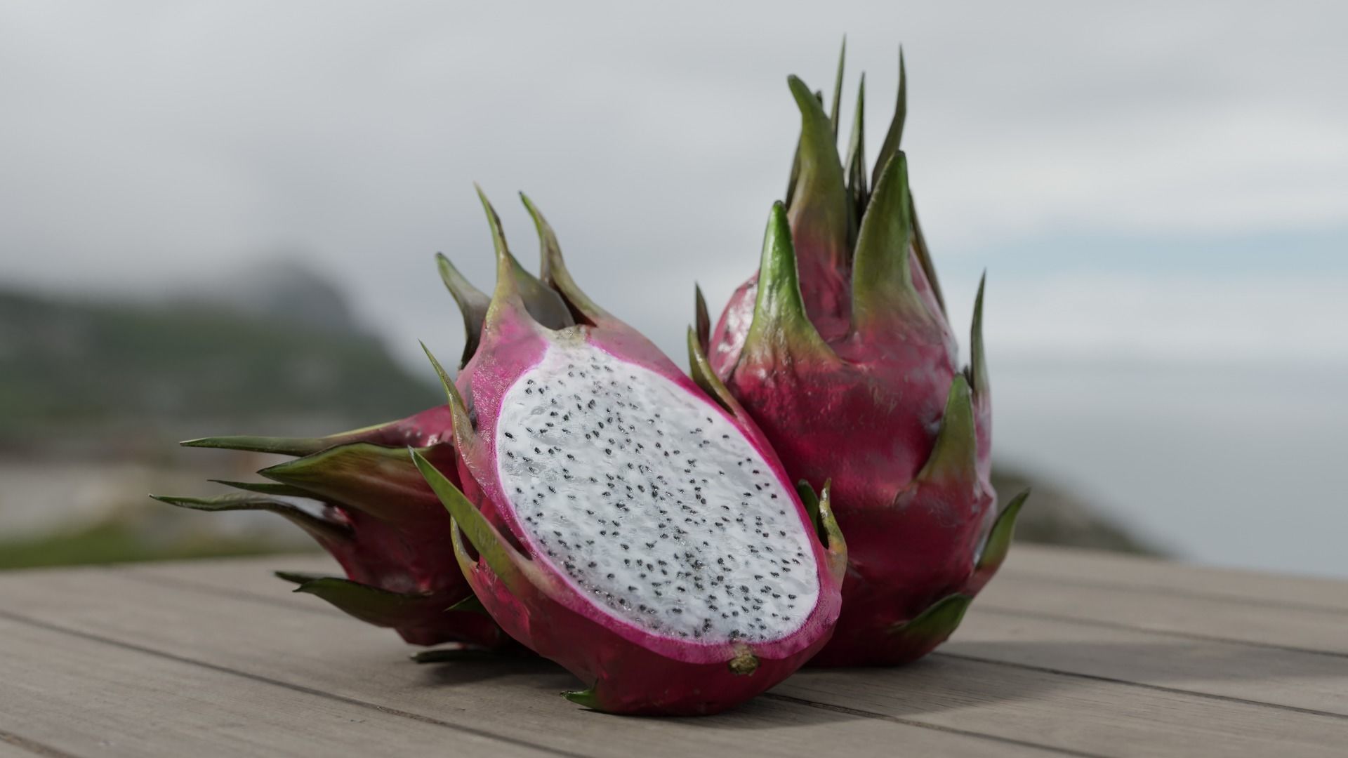 3D model Dragon fruit - Pitaya VR / AR / low-poly | CGTrader