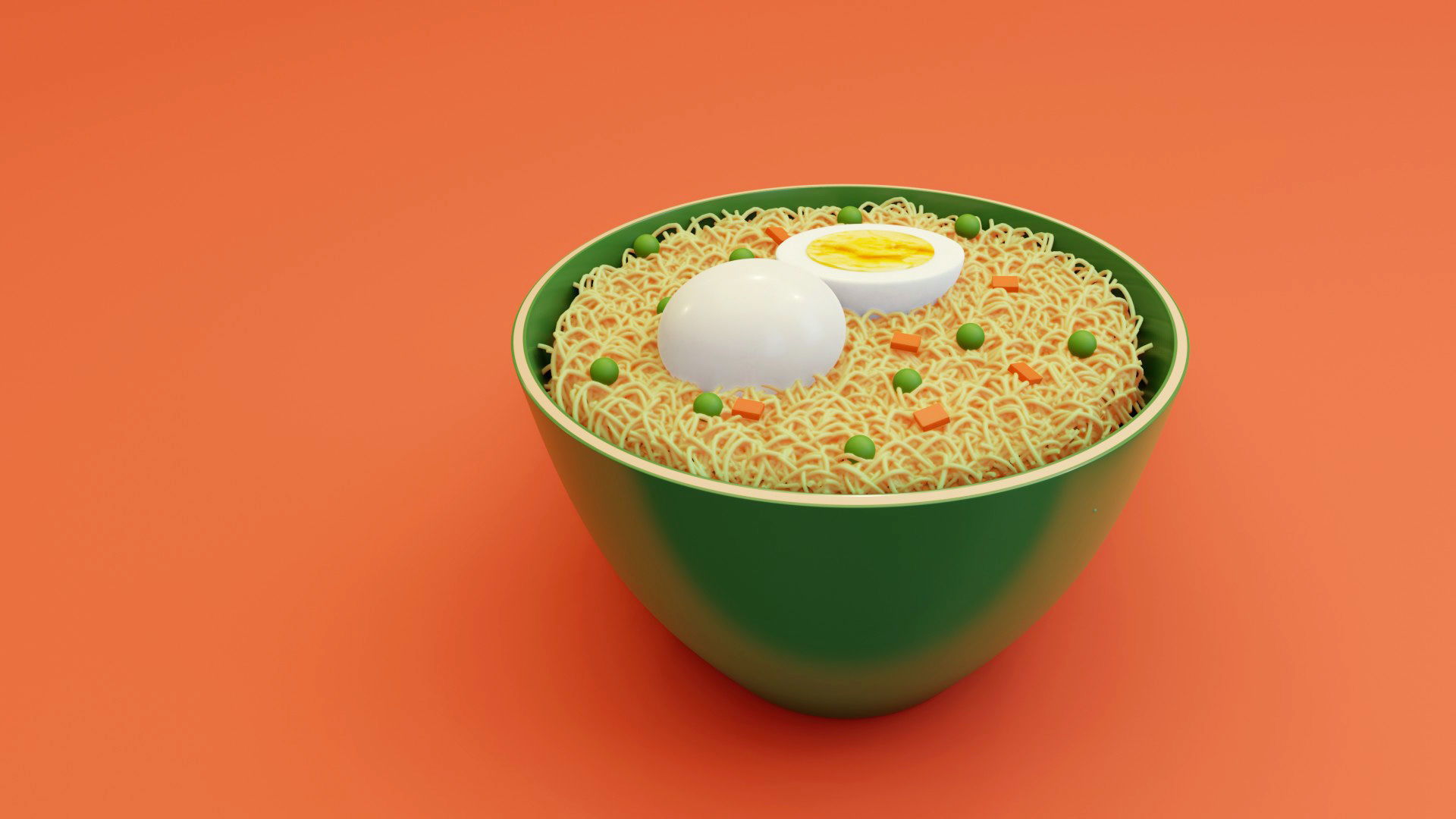 Noodle Bowl 3D model | CGTrader