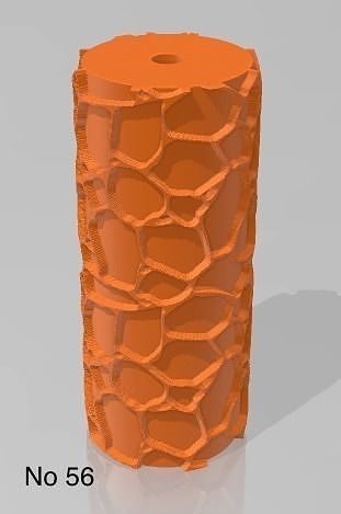 Repating clay tile cookie polimer clay pattern roll 3D model 3D ...