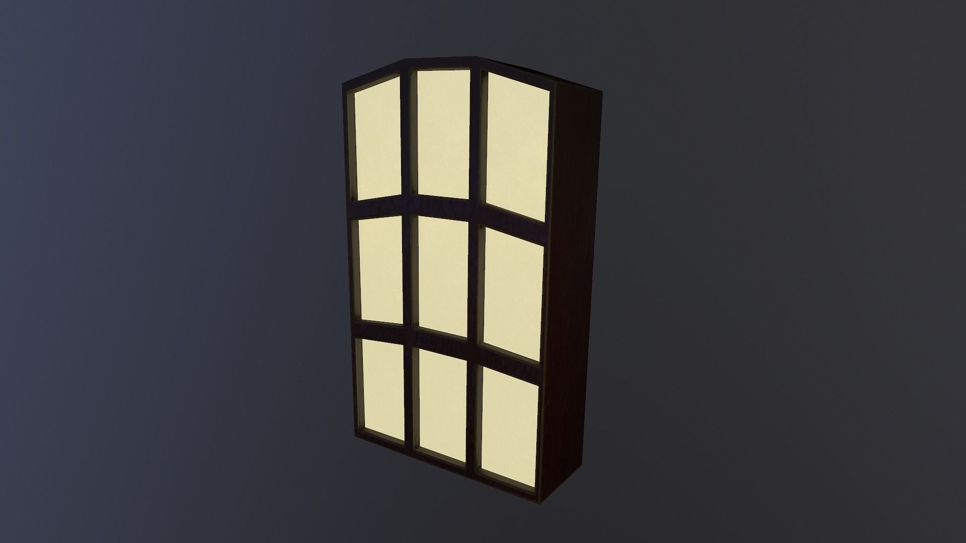 Low Poly Window free VR / AR / low-poly 3D model | CGTrader