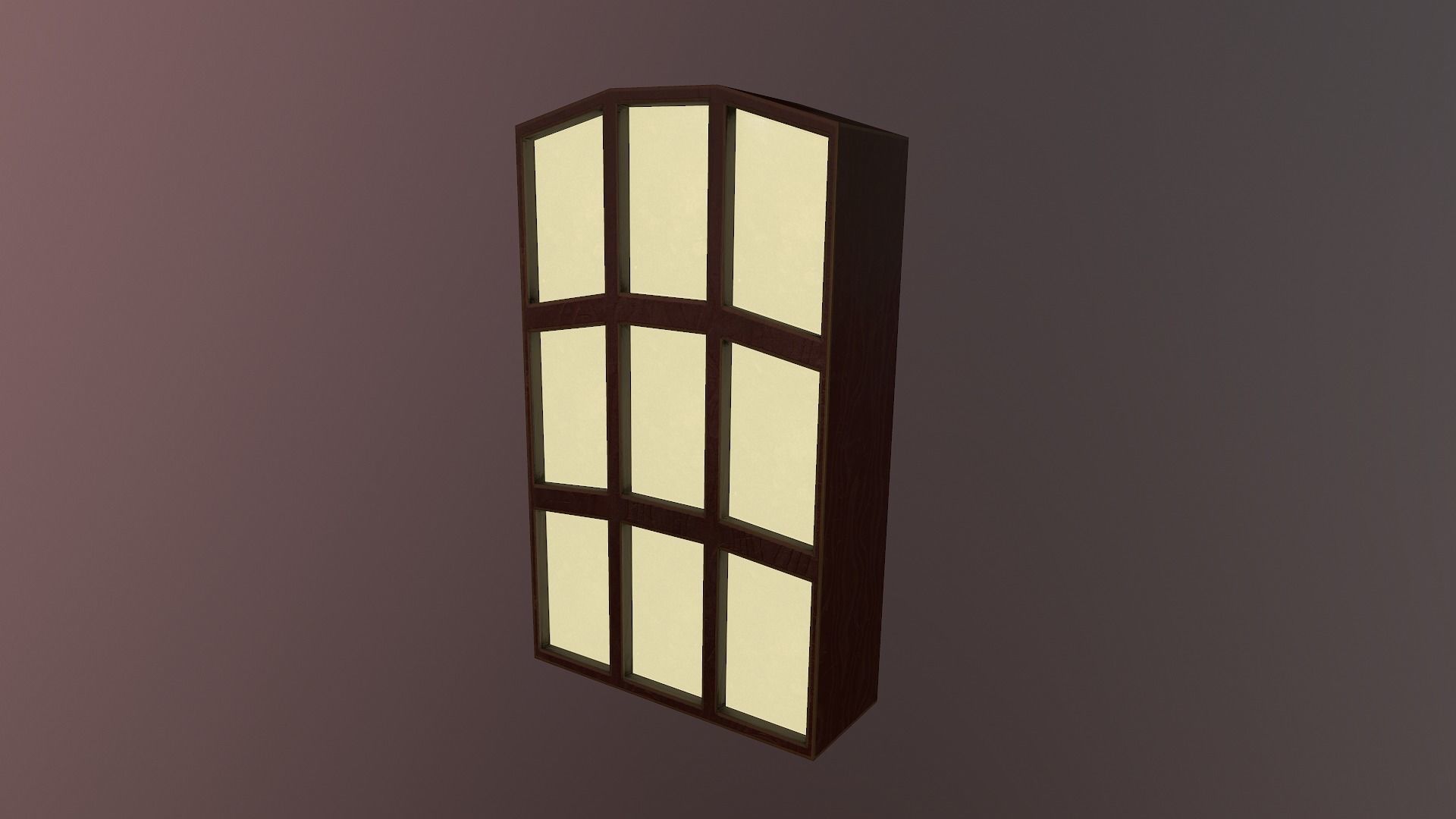 Low Poly Window free VR / AR / low-poly 3D model | CGTrader