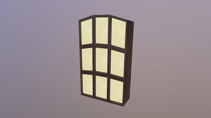 Low Poly Window free VR / AR / low-poly 3D model | CGTrader