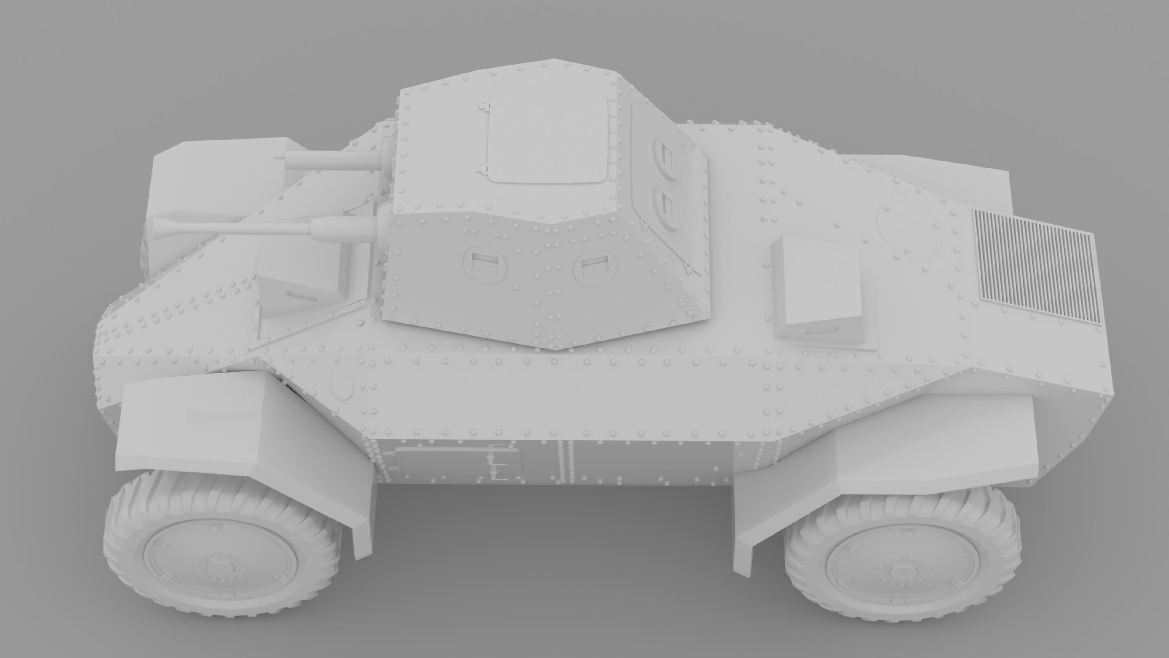 Csaba 39M 3D model 3D printable | CGTrader