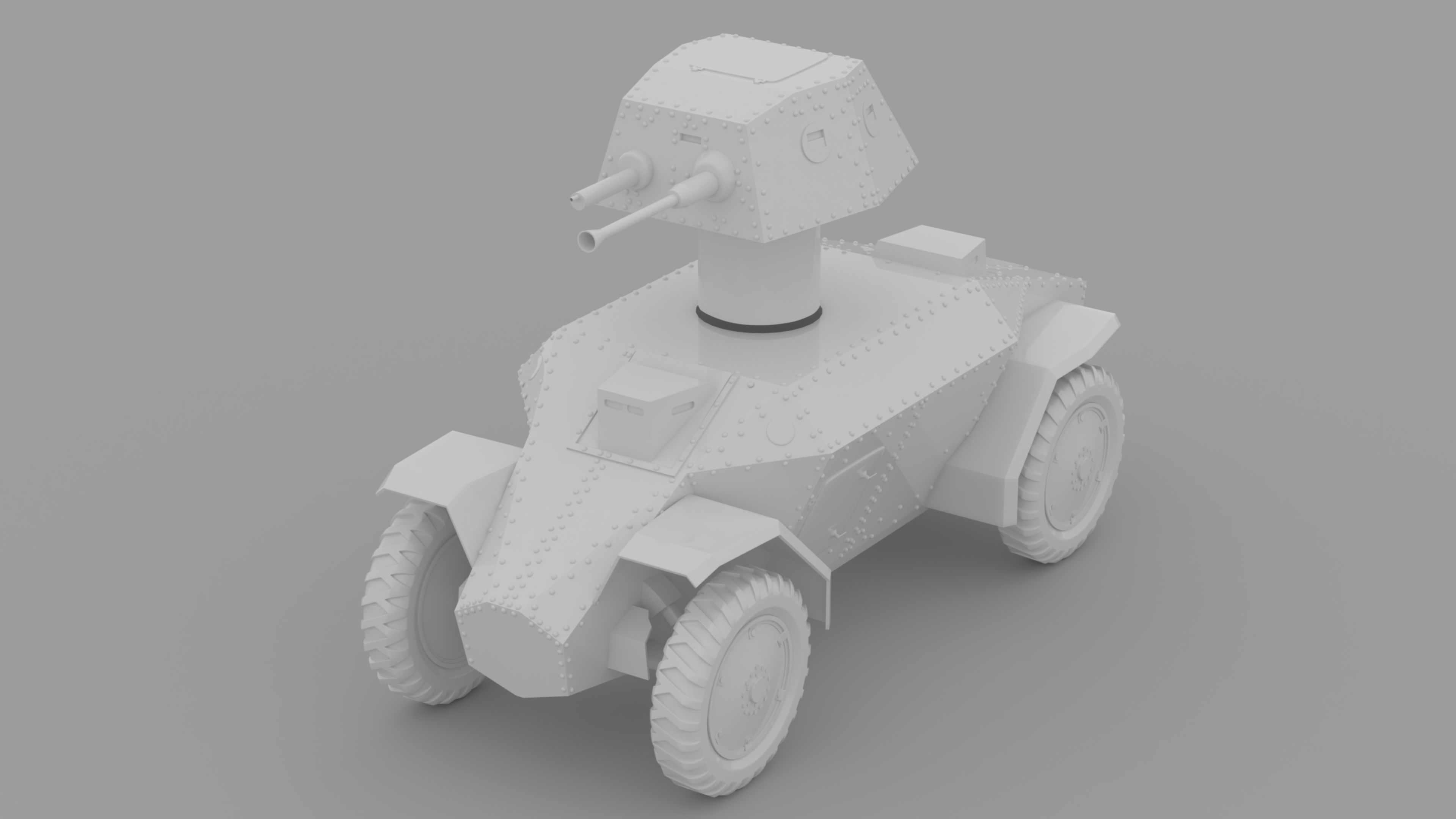 Csaba 39M 3D model 3D printable | CGTrader
