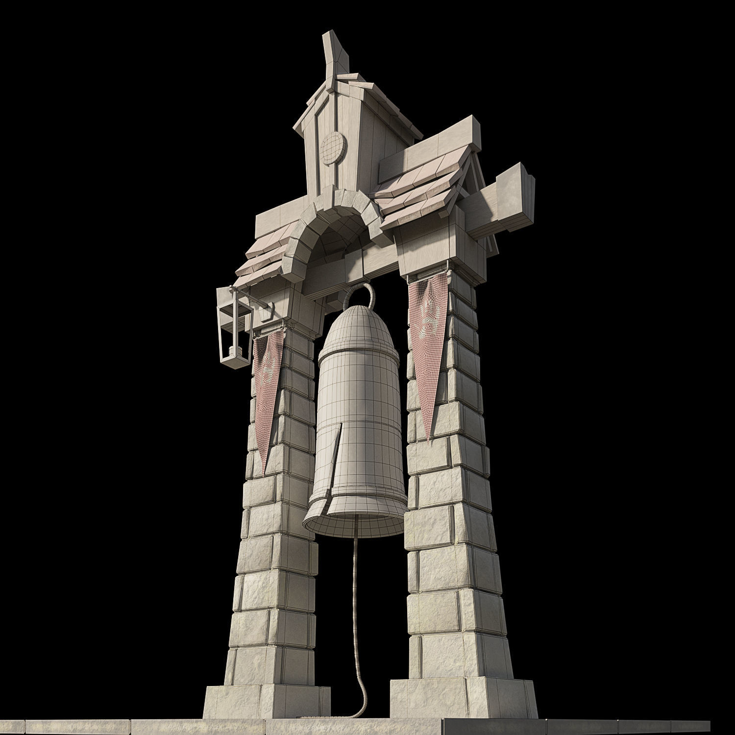 Bell tower 3D model | CGTrader
