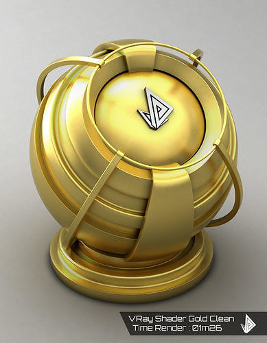 VRAY SHADER---METAL---Gold Texture | CGTrader