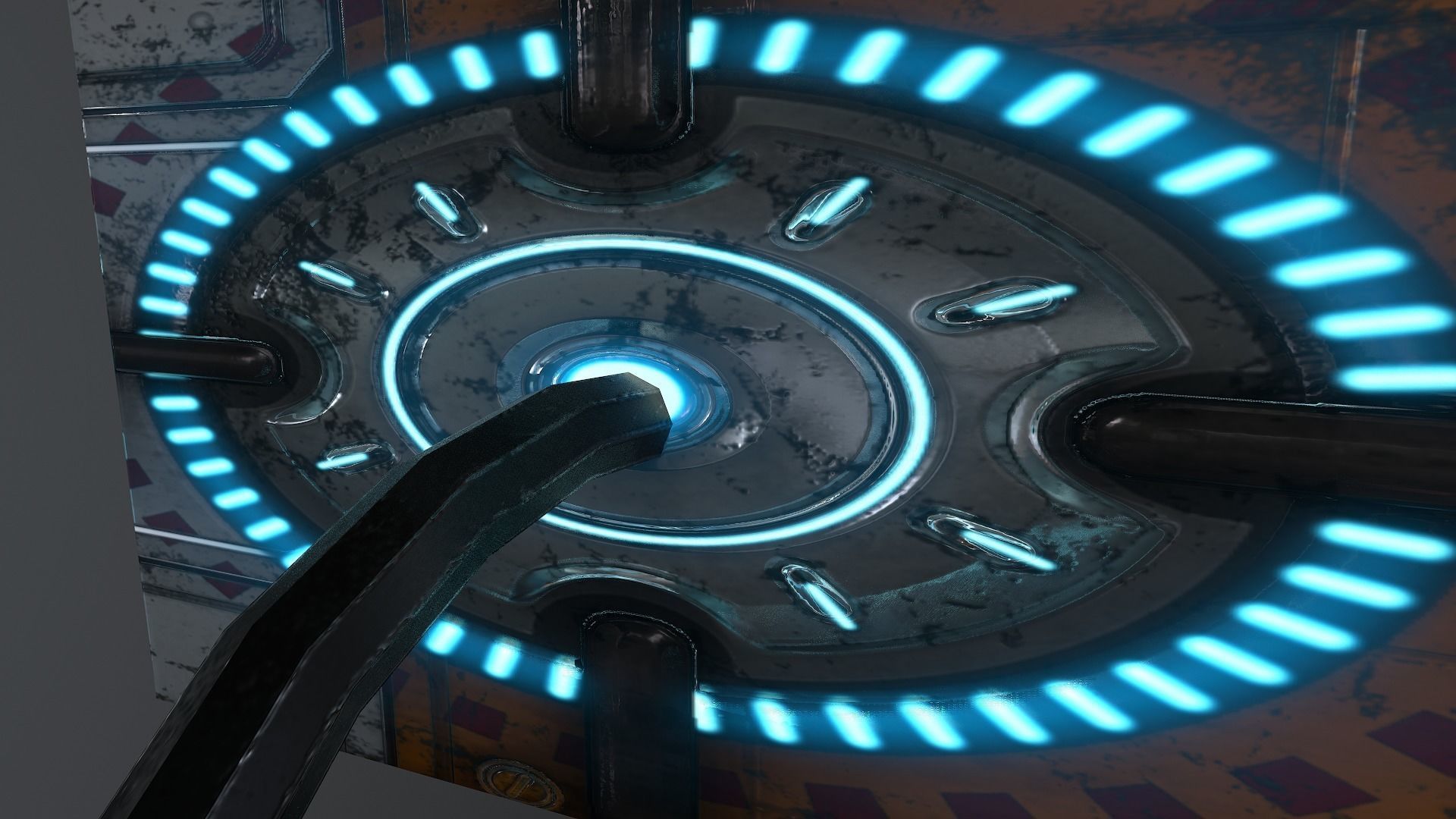 Sci-Fi Energy Cube free VR / AR / low-poly 3D model | CGTrader