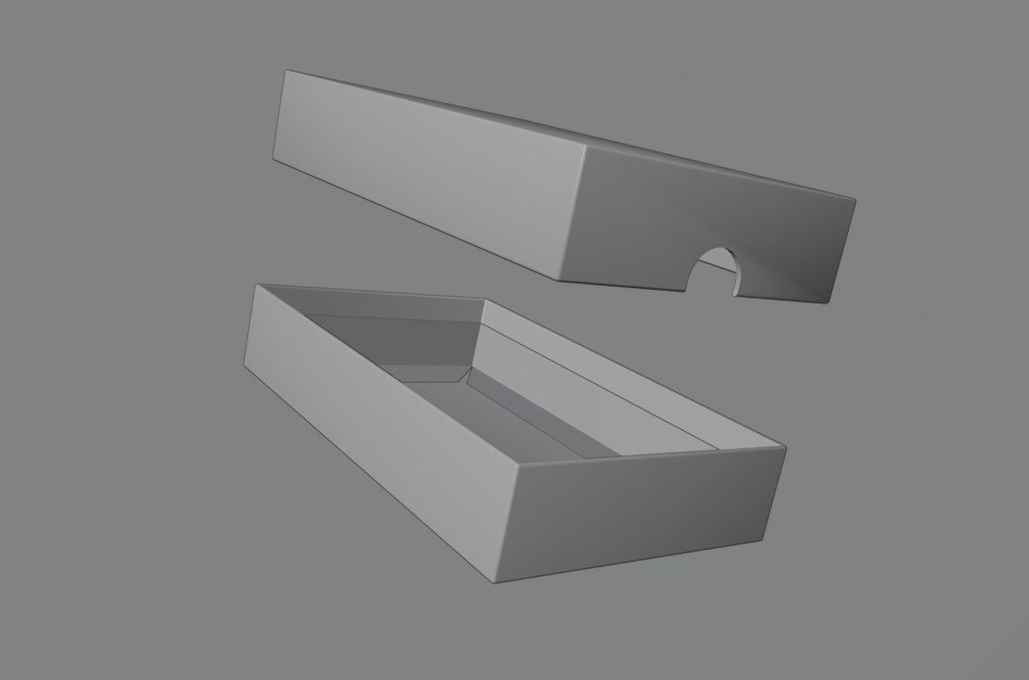 BOX packaging 3d model 3D model | CGTrader