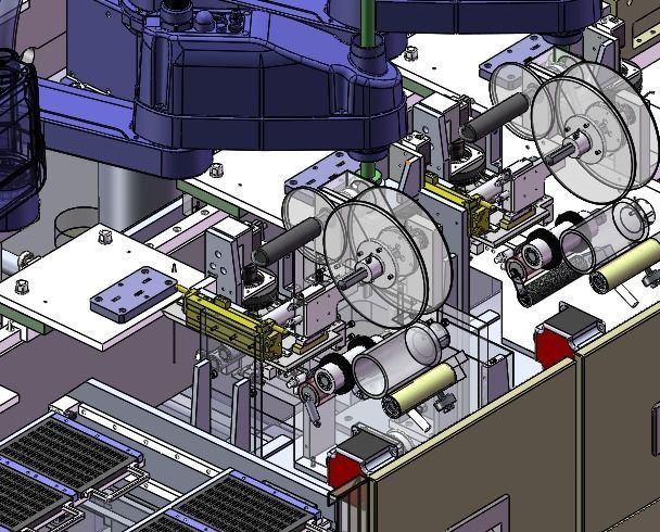 Automatic linear loop placement machine 3D model | CGTrader