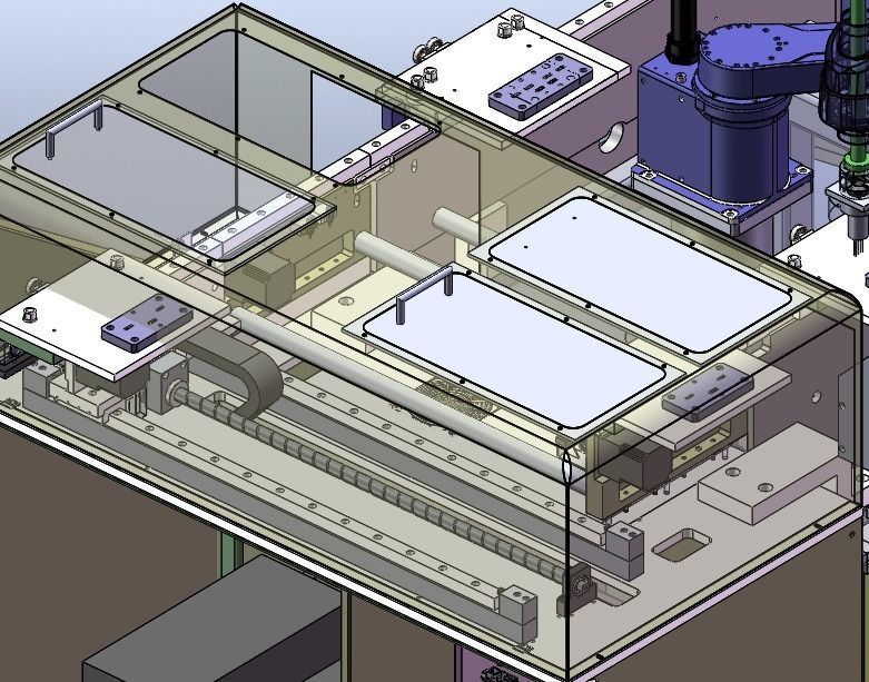 Automatic linear loop placement machine 3D model | CGTrader