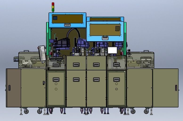 Automatic linear loop placement machine 3D model | CGTrader