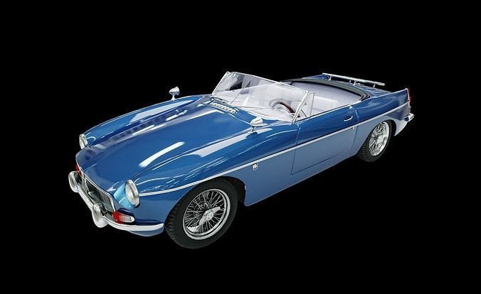 MGB Cabriolet 3D model | CGTrader