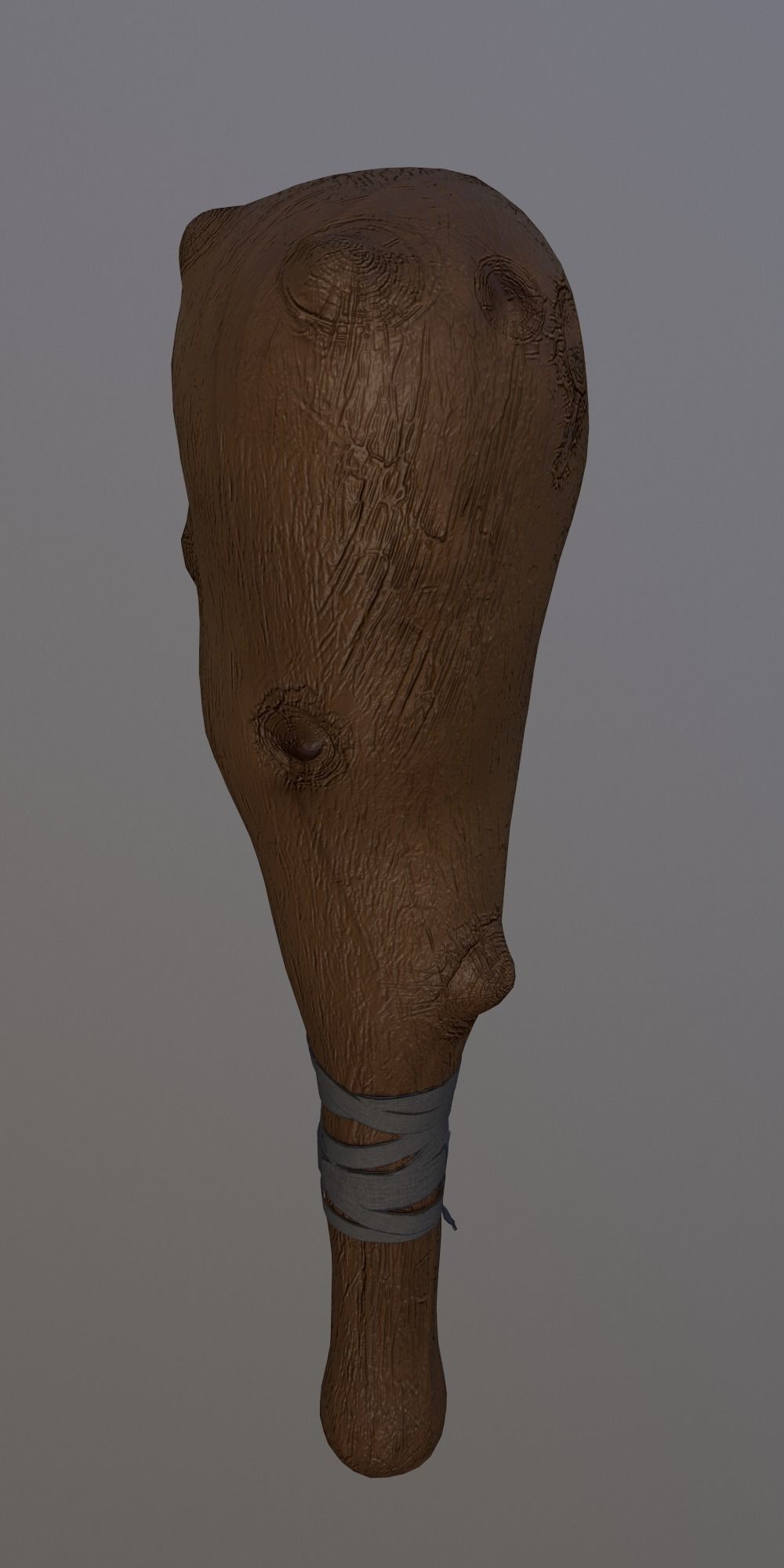 3D model Bludgeon Tribal Weapon Stylized VR / AR / low-poly | CGTrader