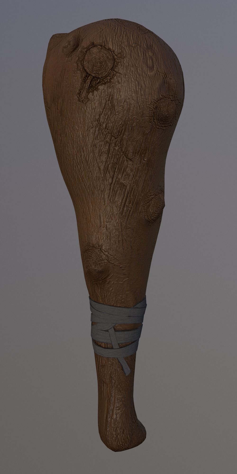 3D model Bludgeon Tribal Weapon Stylized VR / AR / low-poly | CGTrader