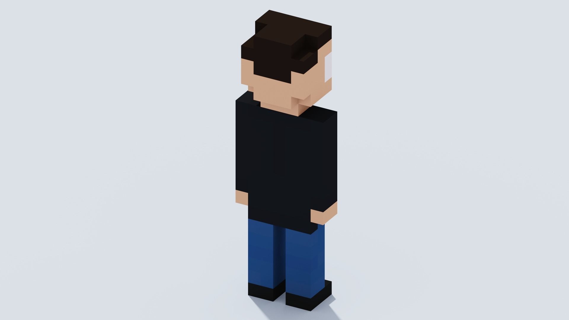 3D model Voxel Human T12 VR / AR / low-poly | CGTrader