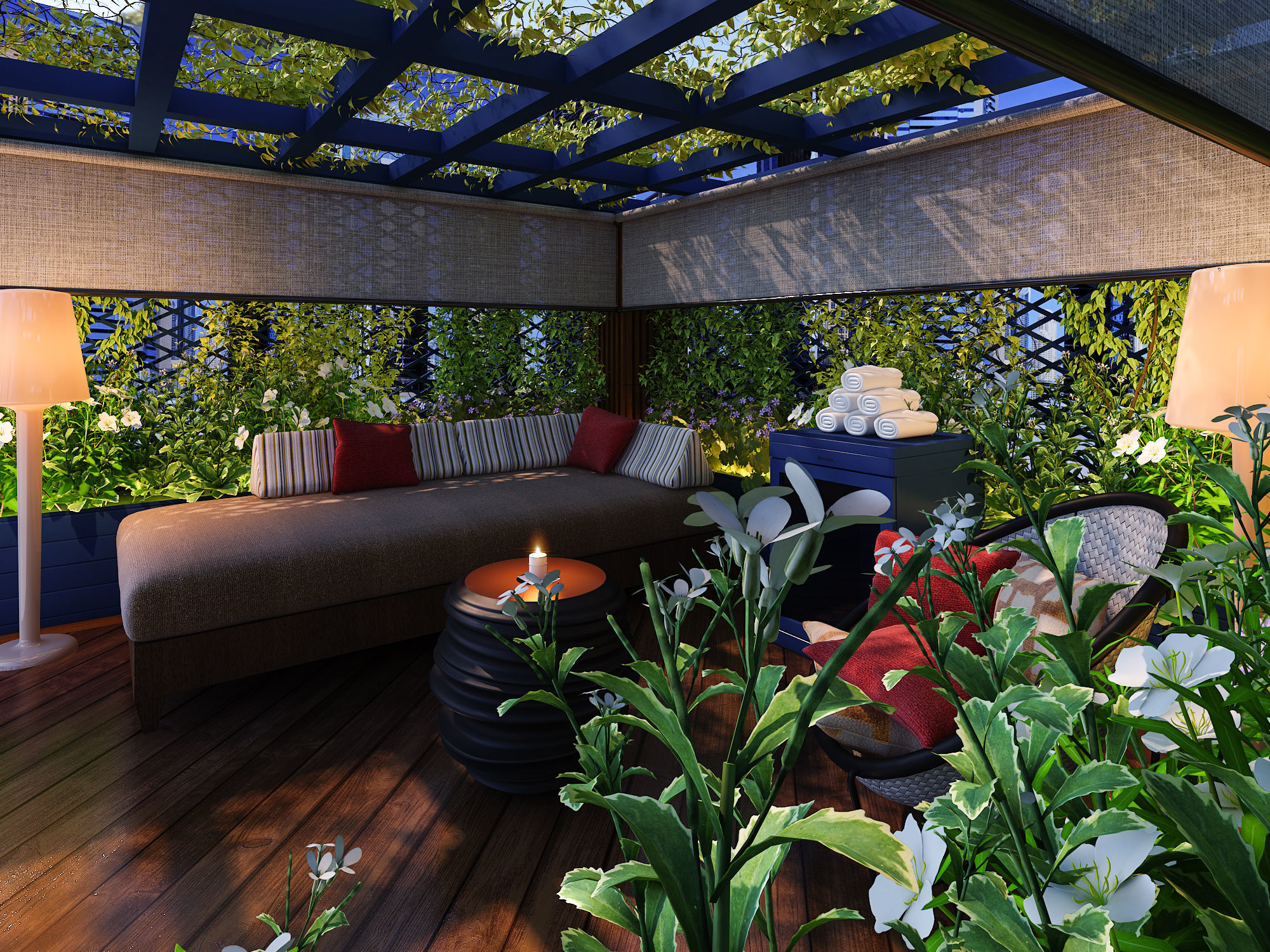 Outdoor Scene 3D model | CGTrader