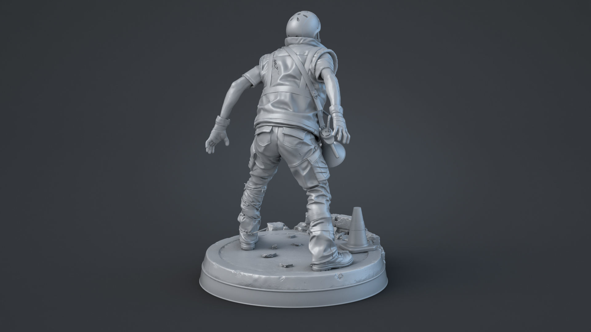 Screamer - World War Z 3D model 3D printable | CGTrader