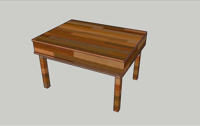Animated table 3D model animated | CGTrader