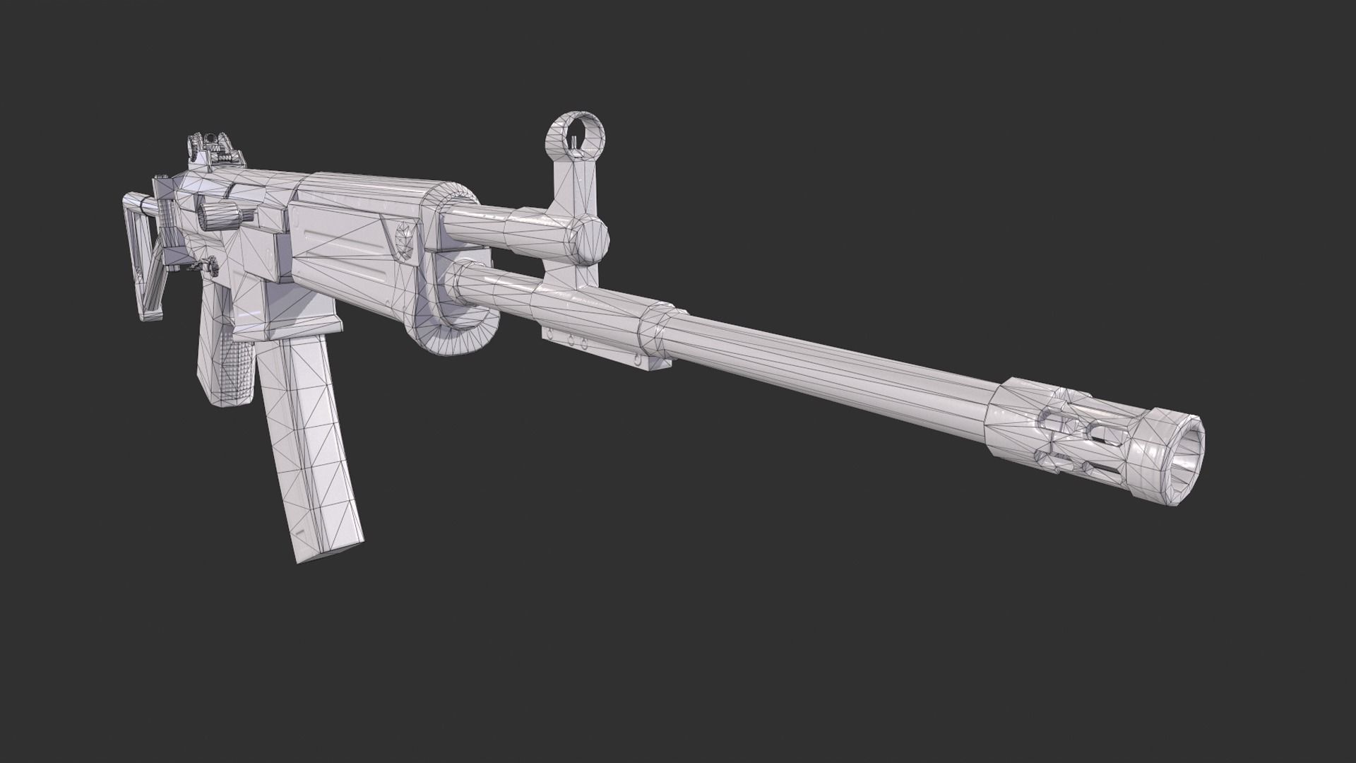 3D model Galil Rifle VR / AR / low-poly | CGTrader