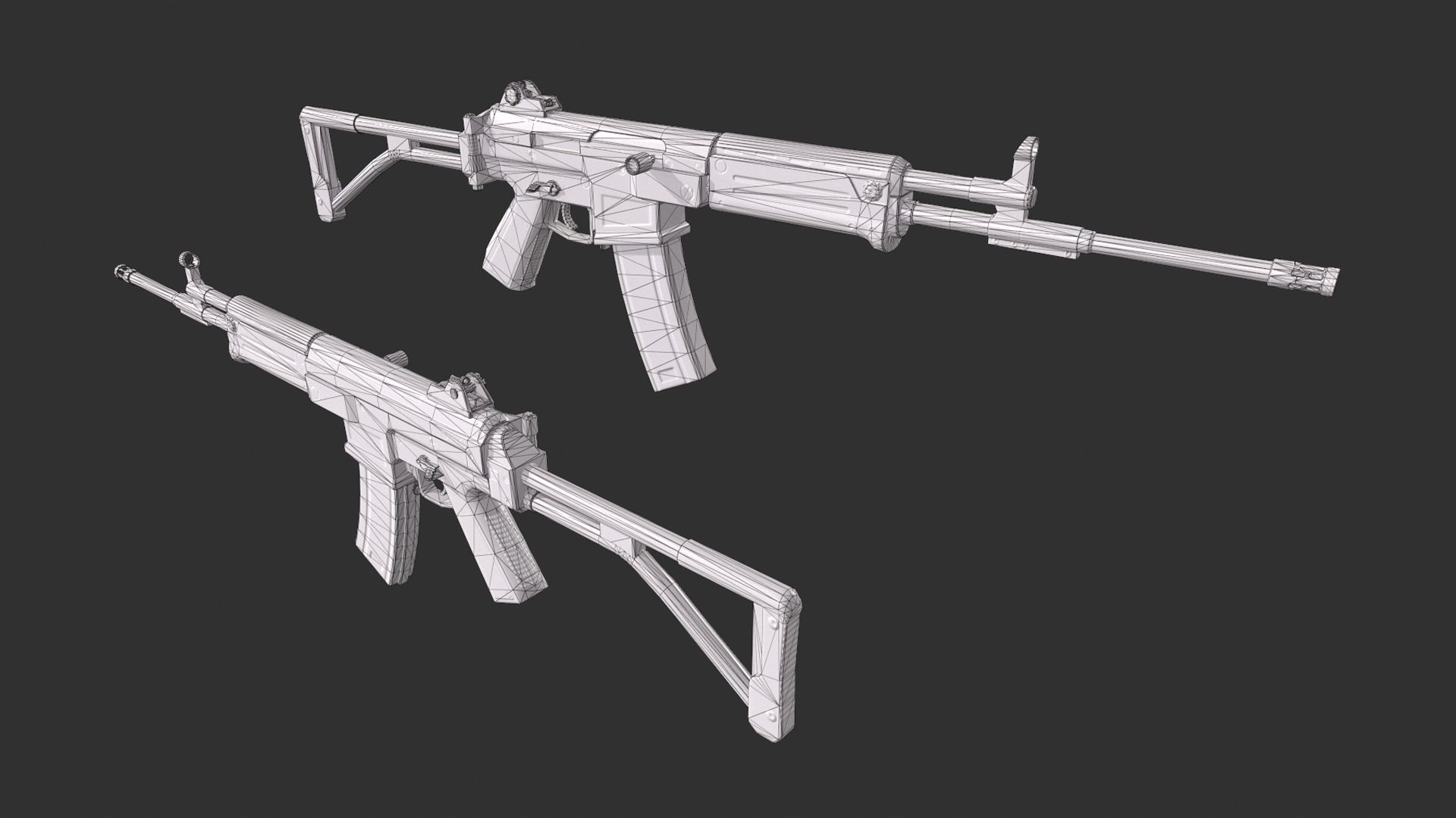 3D model Galil Rifle VR / AR / low-poly | CGTrader