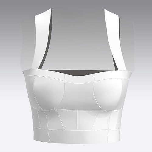 BUSTIER 3D model | CGTrader