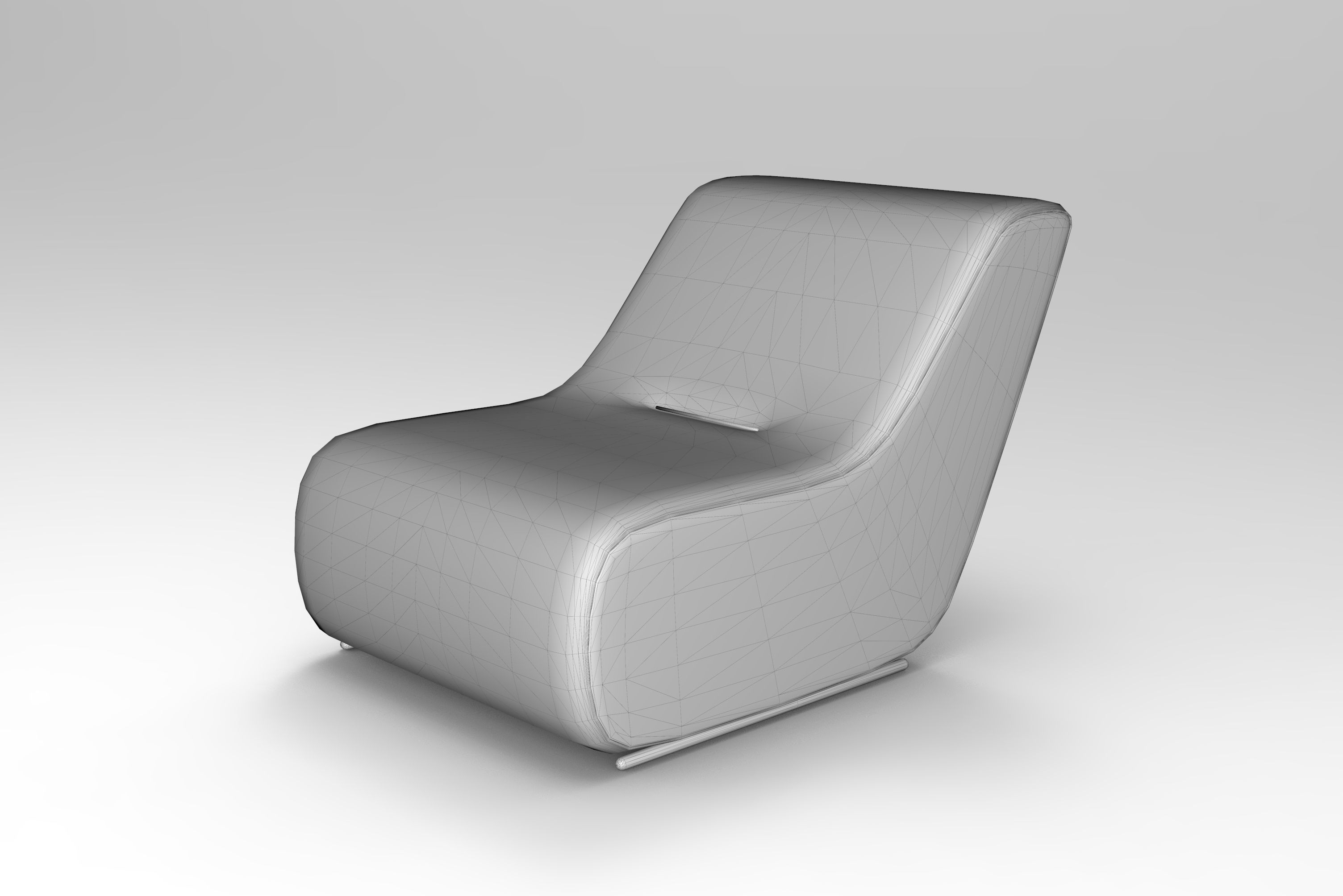 3D model Ally Sofa VR / AR / low-poly | CGTrader
