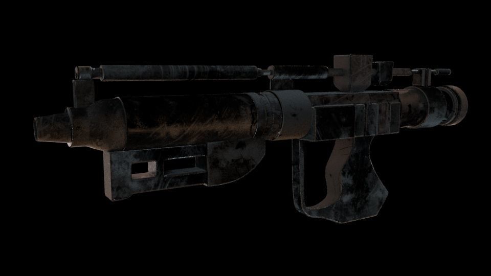 Blaster - Star Wars 3D model | CGTrader