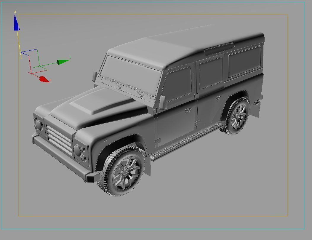 Land Rover Defender 3D model | CGTrader