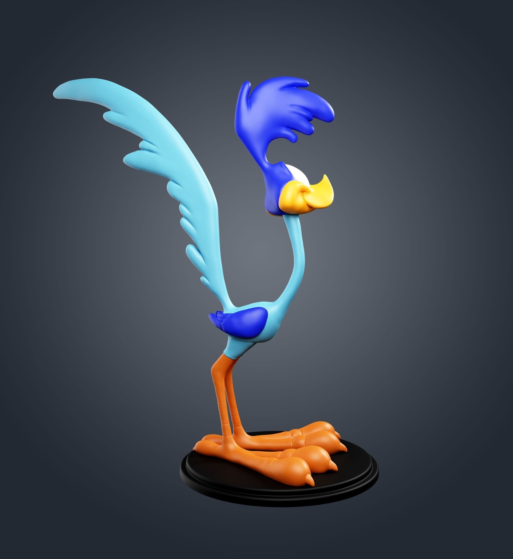 Road Runner 3D model 3D printable | CGTrader