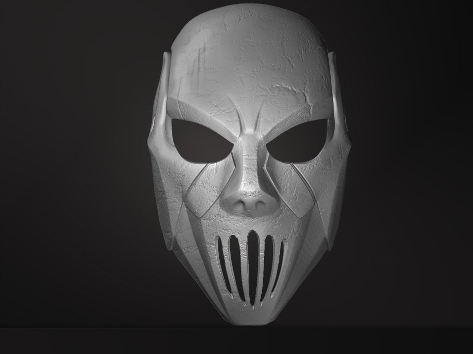 Slipknot Mick mask 3D model 3D printable | CGTrader