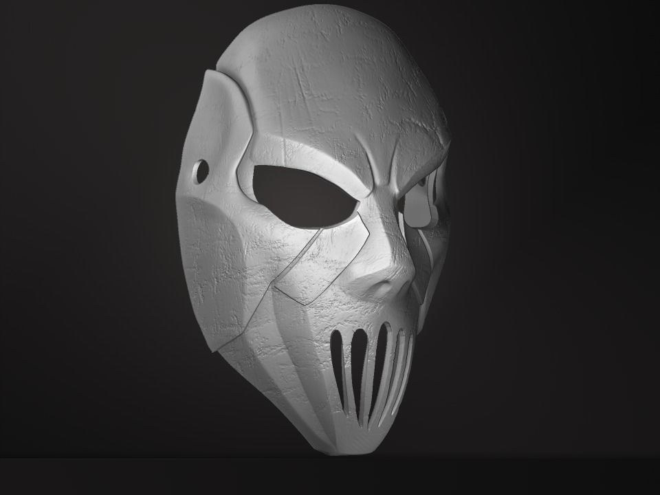 Slipknot Mick mask 3D model 3D printable | CGTrader