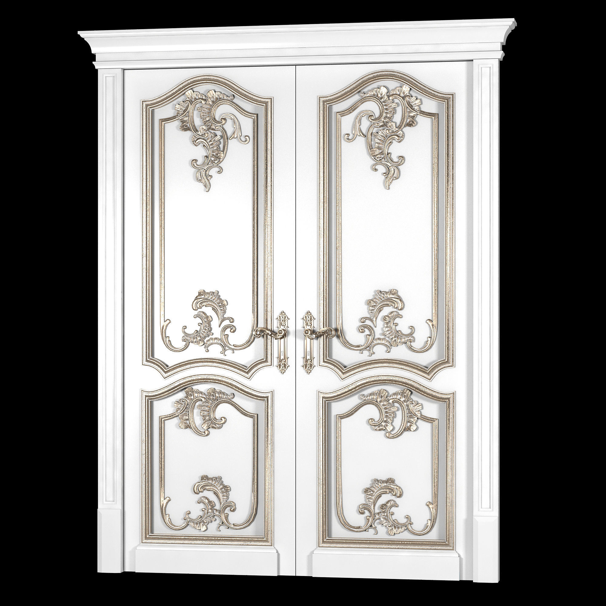 Classical Door X 3d Model Cgtrader