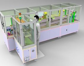 Production line 3D Models | CGTrader