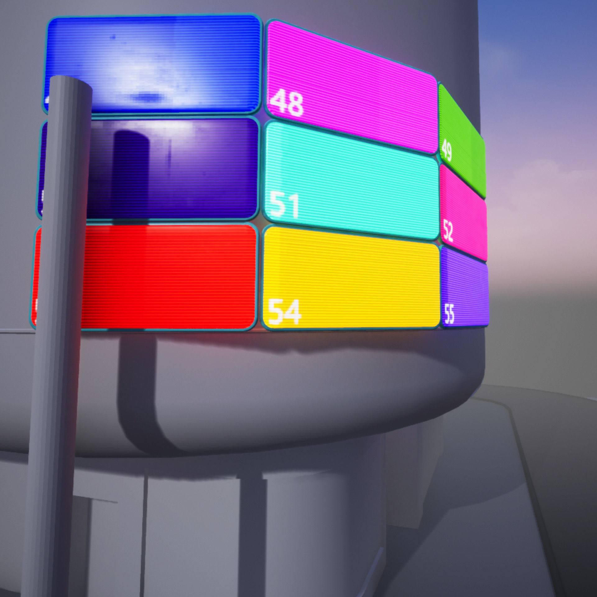 3D model Screen Set 01 VR / AR / low-poly | CGTrader