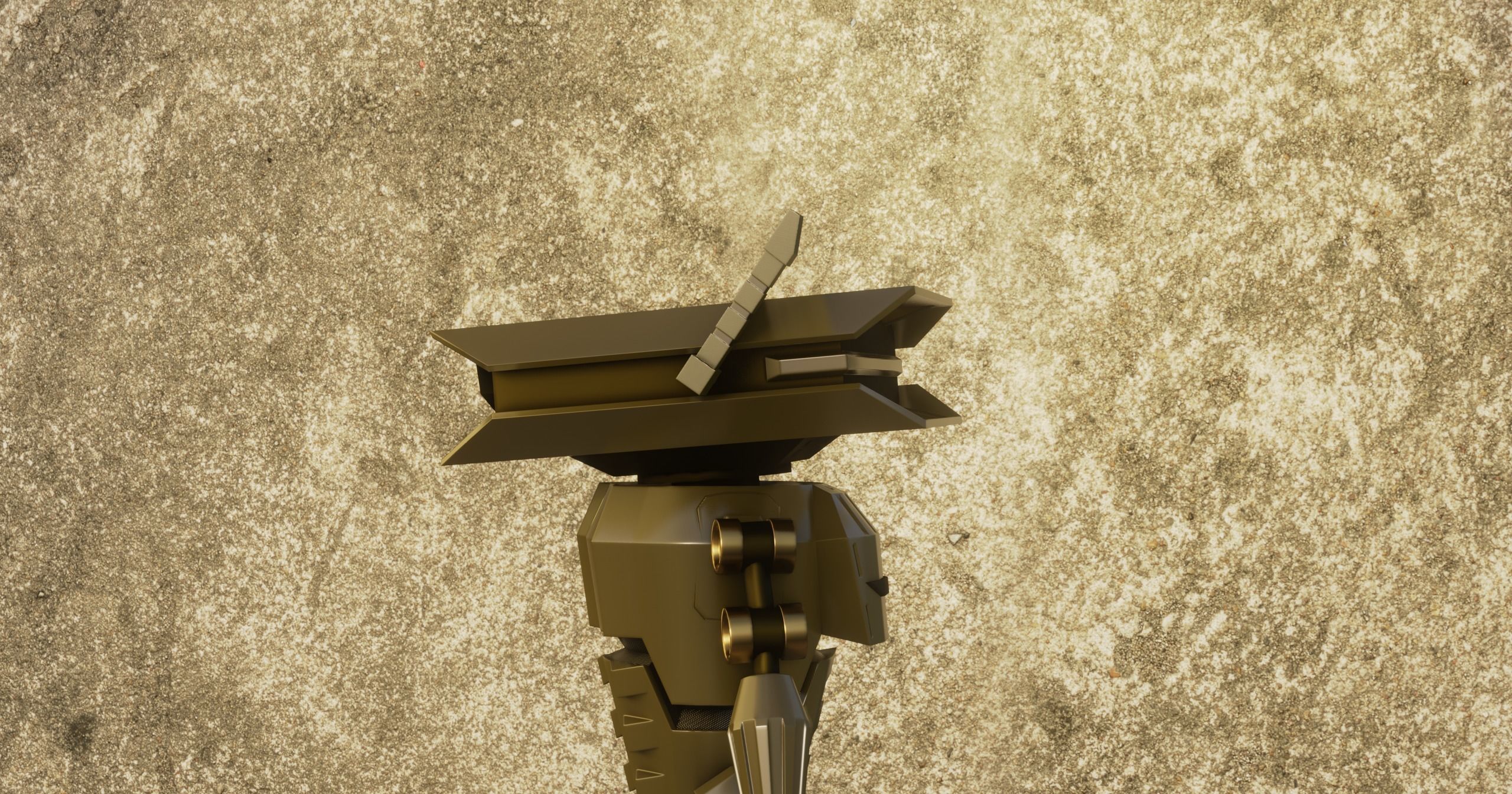 3D model Sci-Fi Robot Scout VR / AR / low-poly rigged | CGTrader