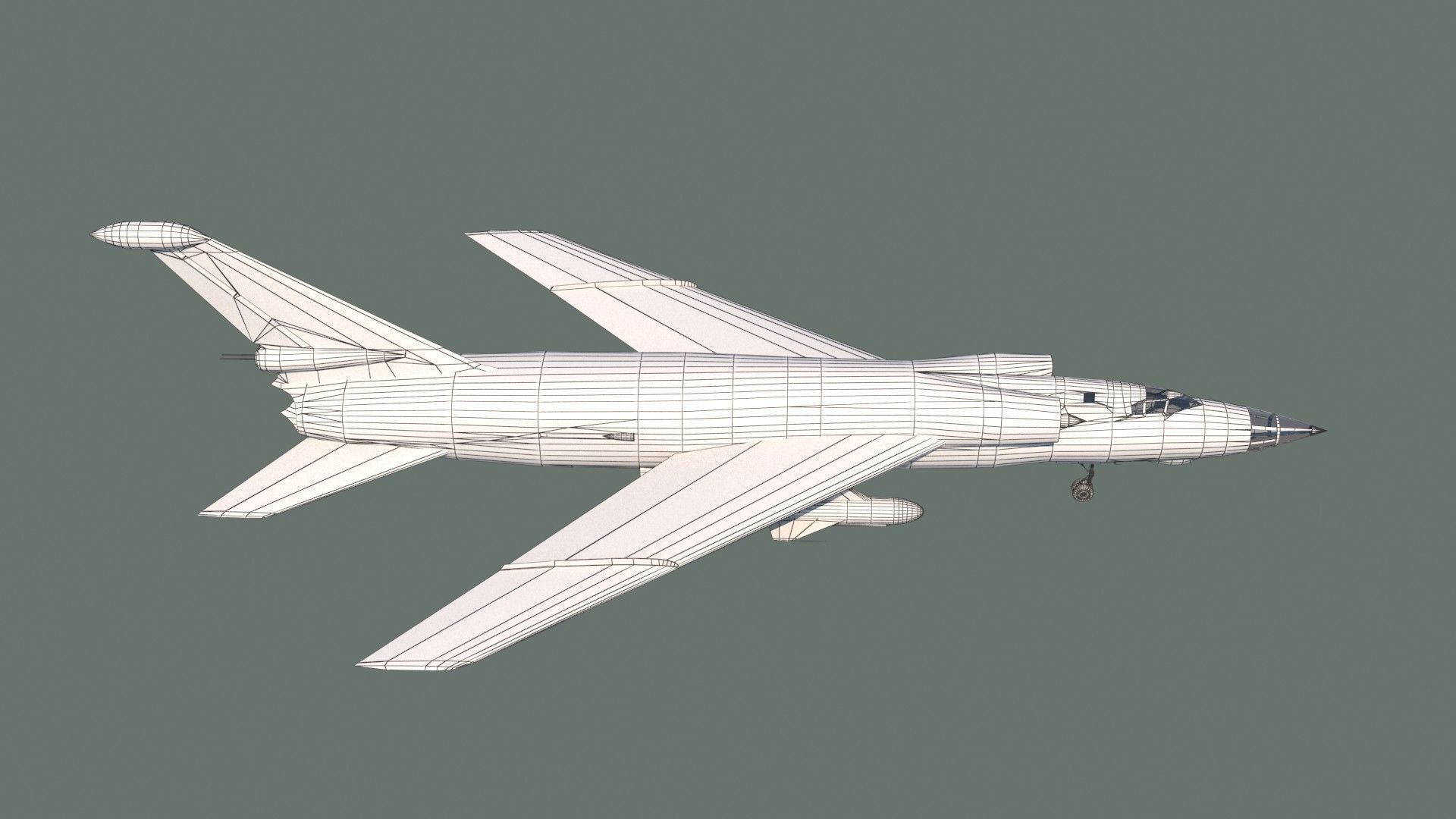 3D model Tupolev Tu-98 VR / AR / low-poly | CGTrader