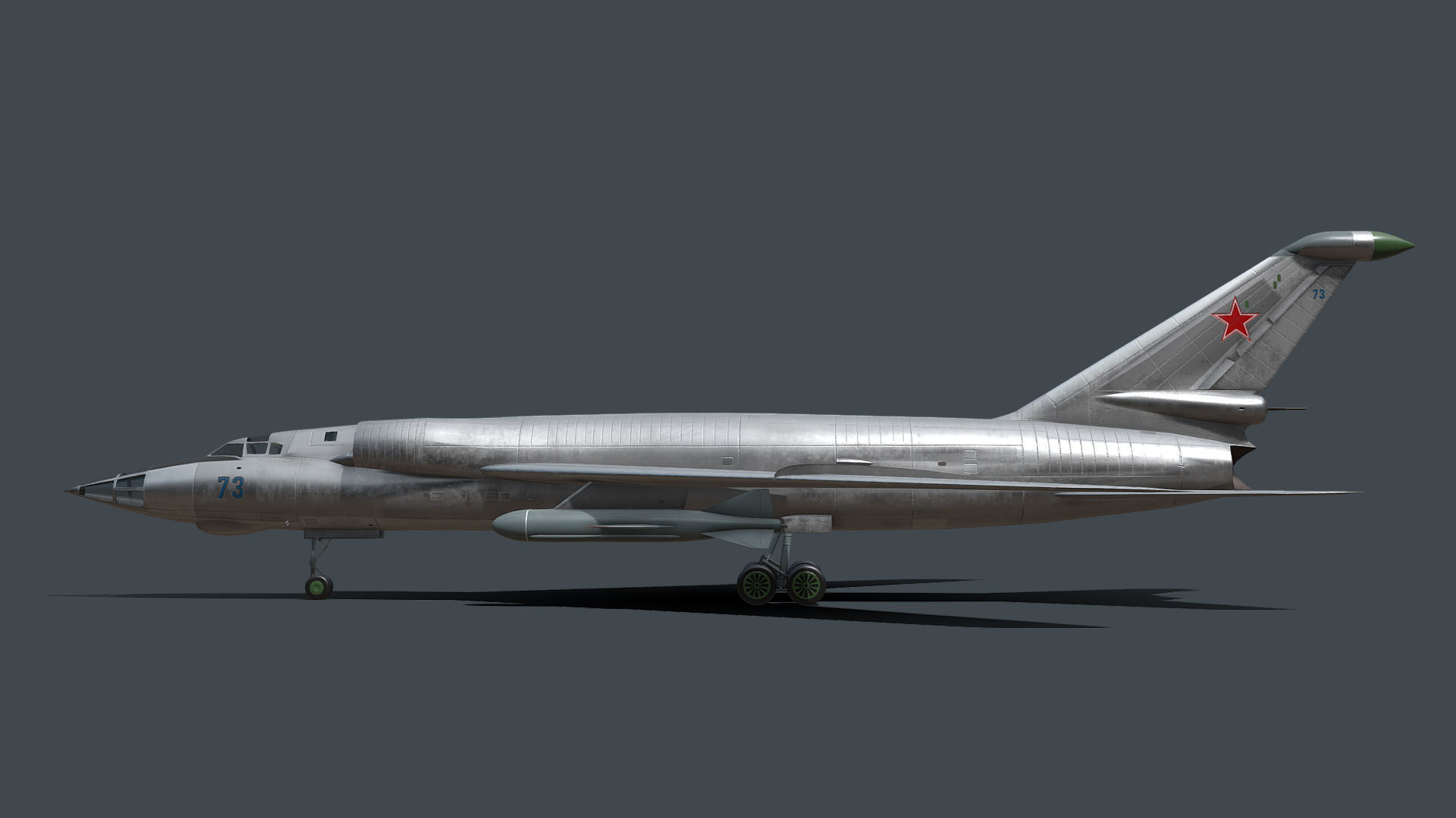 3D model Tupolev Tu-98 VR / AR / low-poly | CGTrader