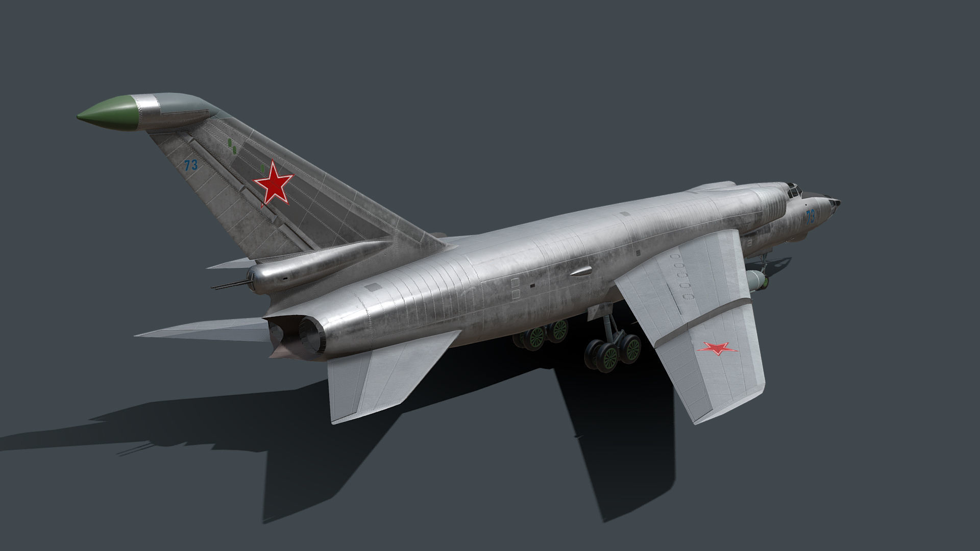 3D model Tupolev Tu-98 VR / AR / low-poly | CGTrader