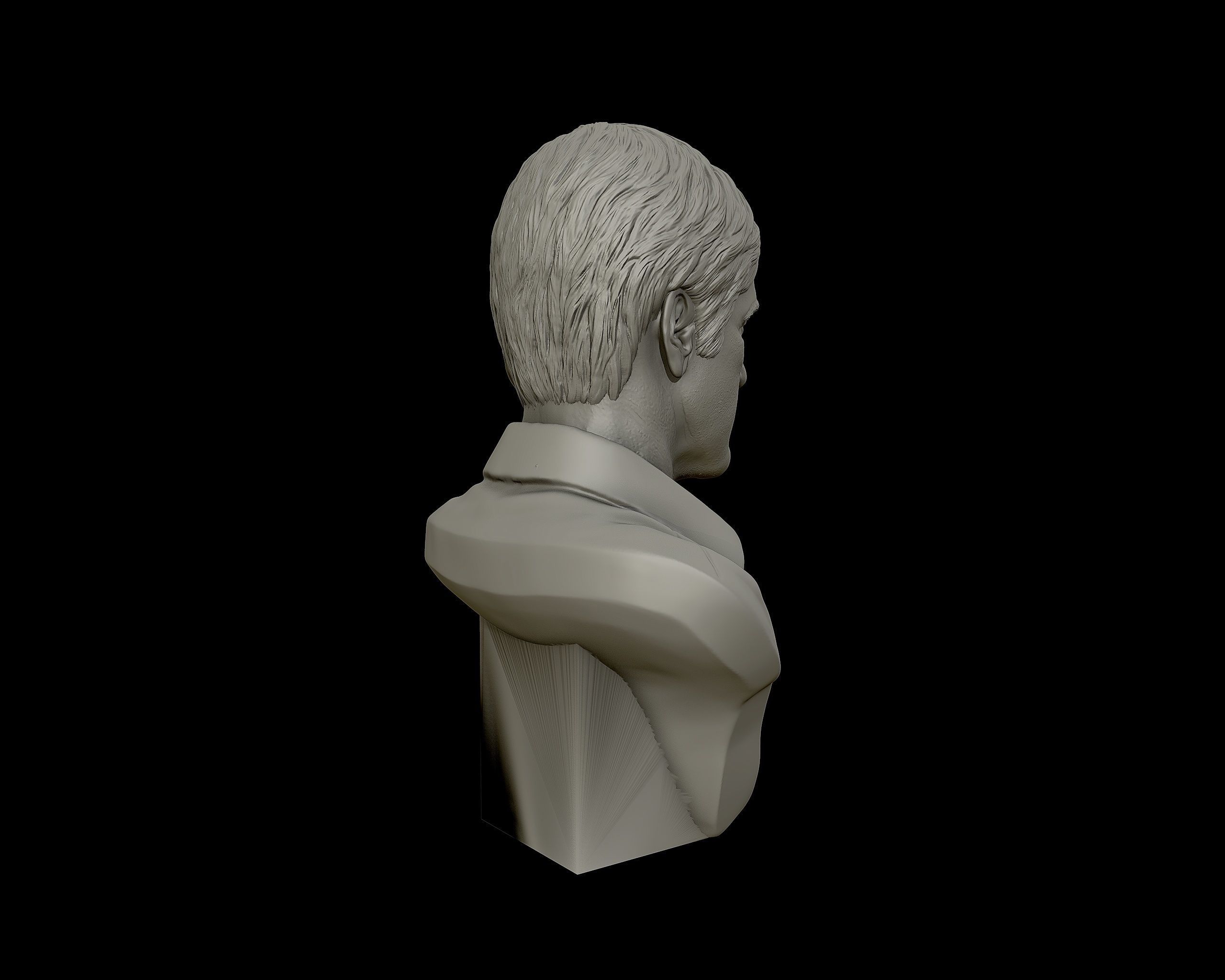 Scarface Alpacino portrait sculpture 3D model 3D printable | CGTrader