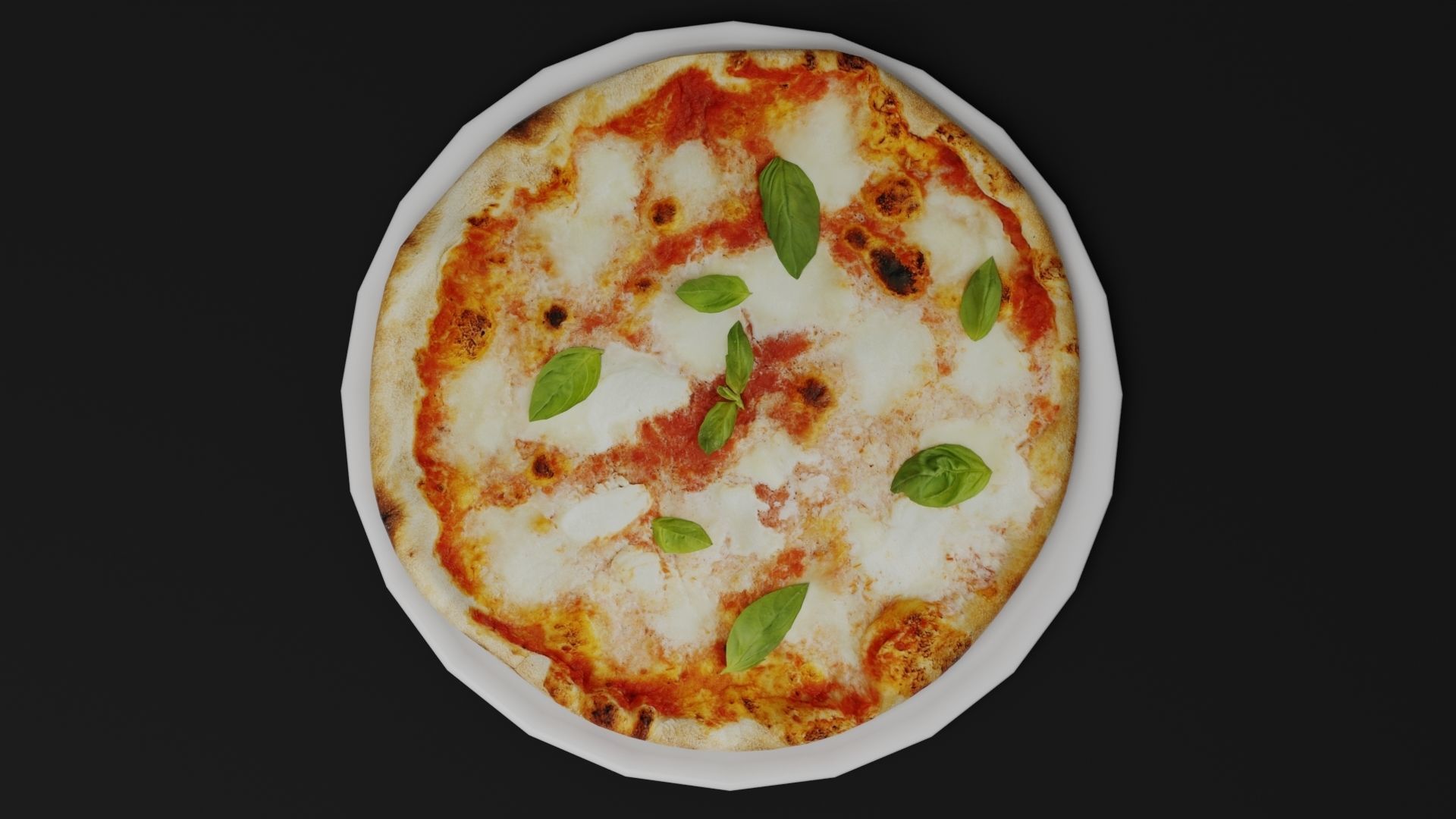 Pizza free 3D model | CGTrader