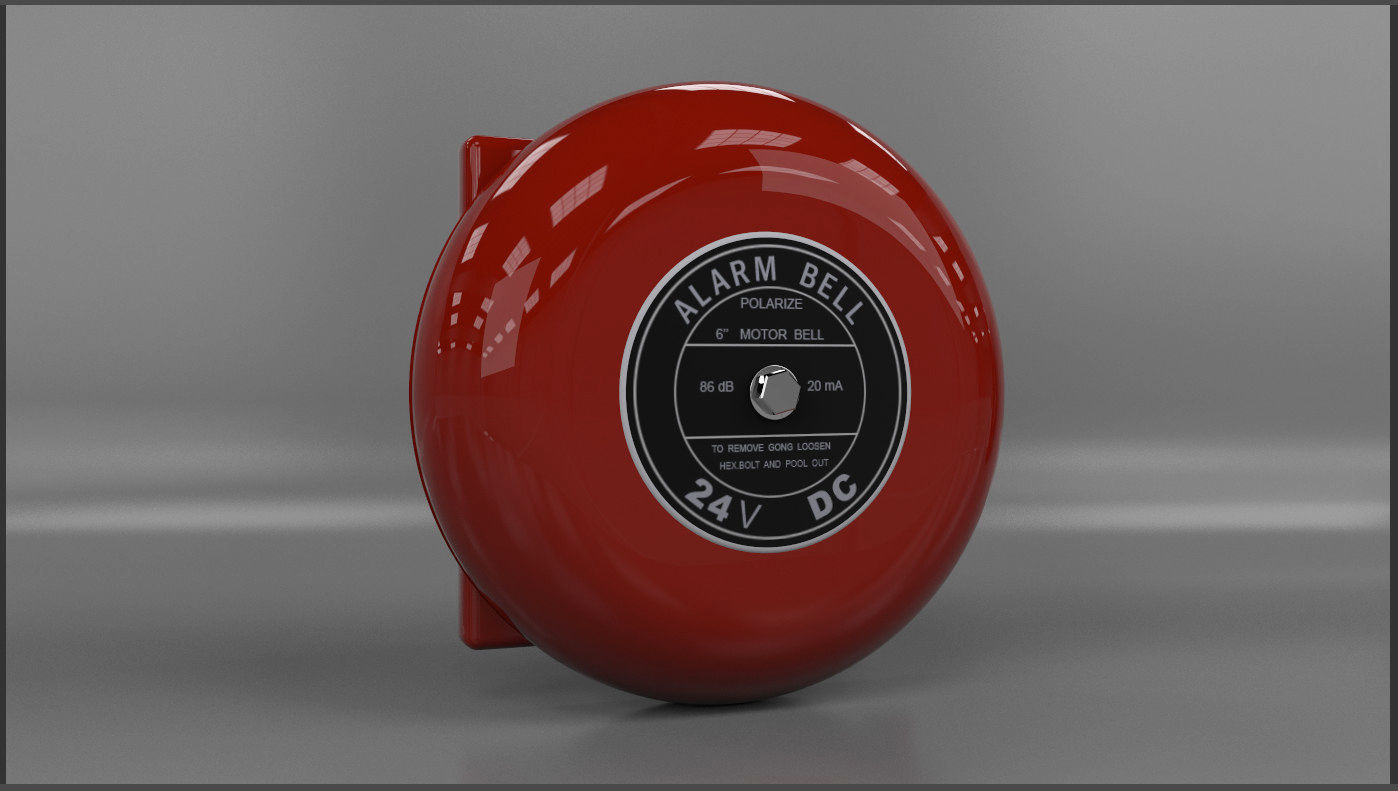 Fire alarm system 3D model | CGTrader