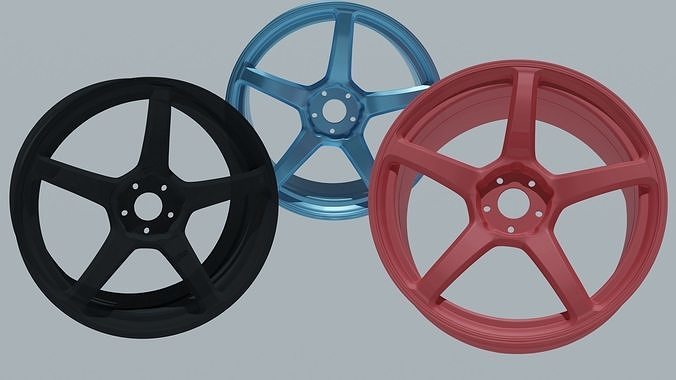 Car disk 3D model | CGTrader