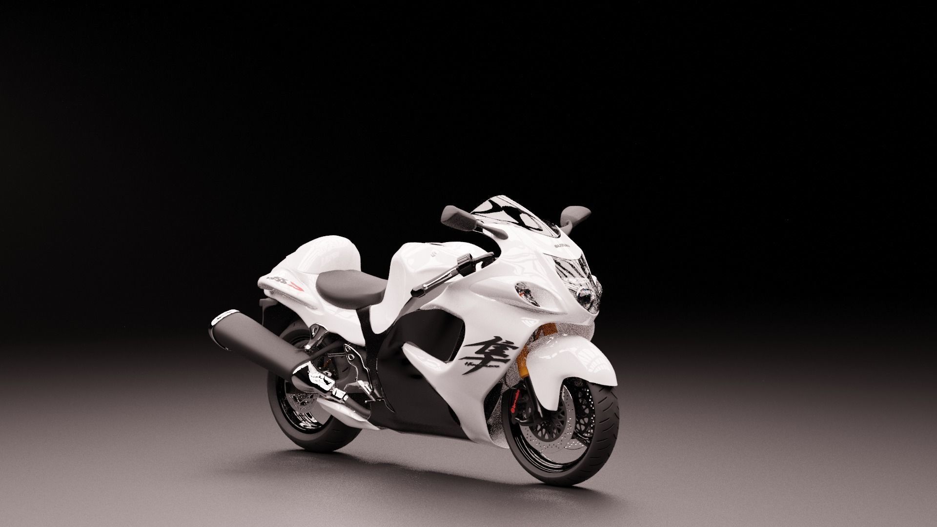 suzuki hayabusa 3D model | CGTrader